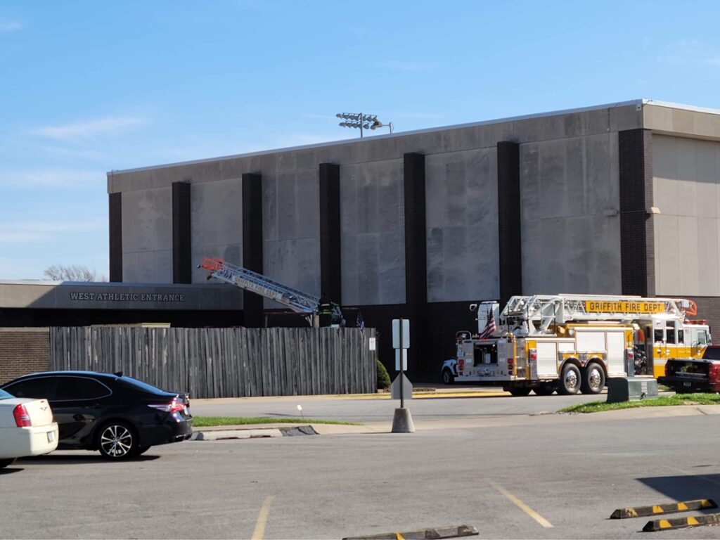 Small Blower Fire Evacuates Griffith High School - Region News Source