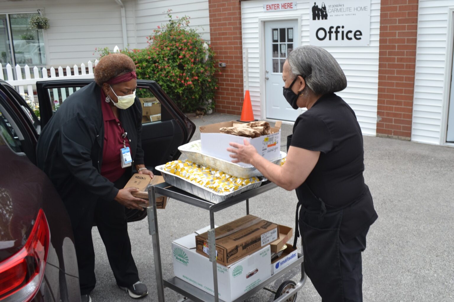 Franciscan Hammond Delivers Food & Donations To St. Joseph Carmelite ...